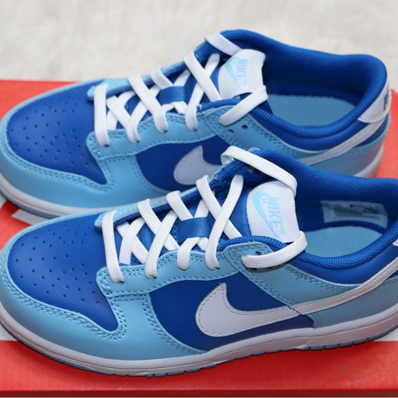 Nike | Shoes | Nike Dunk Low Retro Qs Ps Argon 222 Sneakers Preschool ...